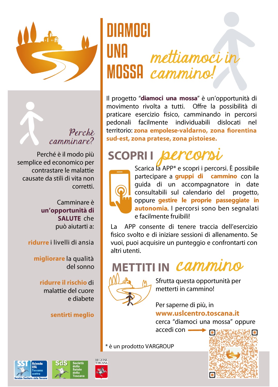 Flyer Diamoci una mossa - gonews.it
