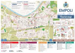 Le bellezze di Empoli in una cartina turistica - gonews.it