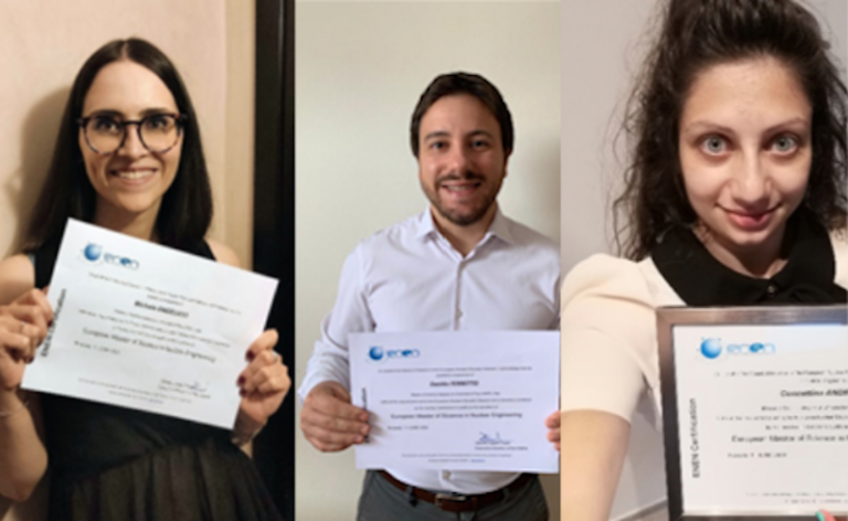 Ingegneria Nucleare, Master of Science per tre laureati UniPi