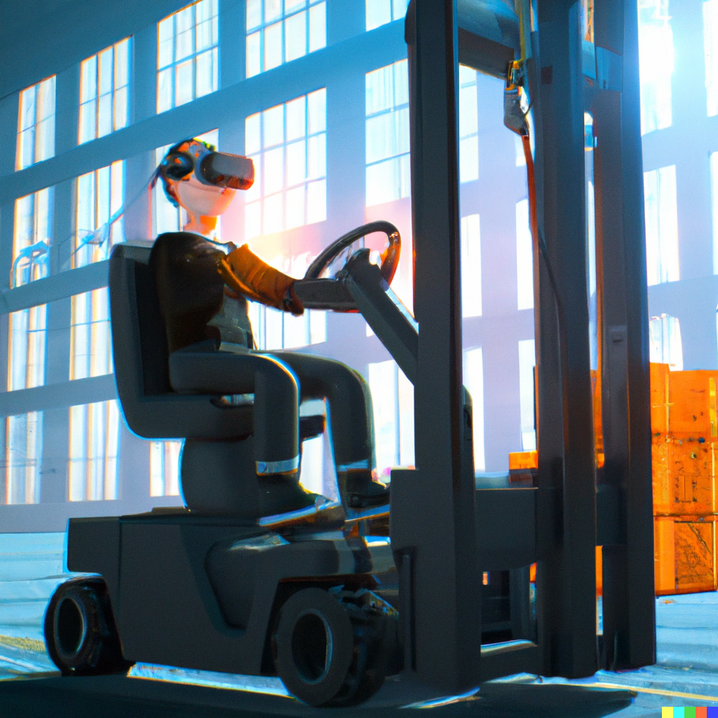 Sul muletto nella realtà virtuale. La logistica dopo la terza media si ...