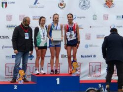 Primo posto per Giulia Bernini agli internazionali di cross di Legnano