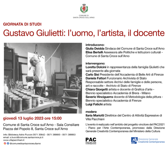 Gustavo Giulietti, una giornata di studi per l'artista che scelse la ...