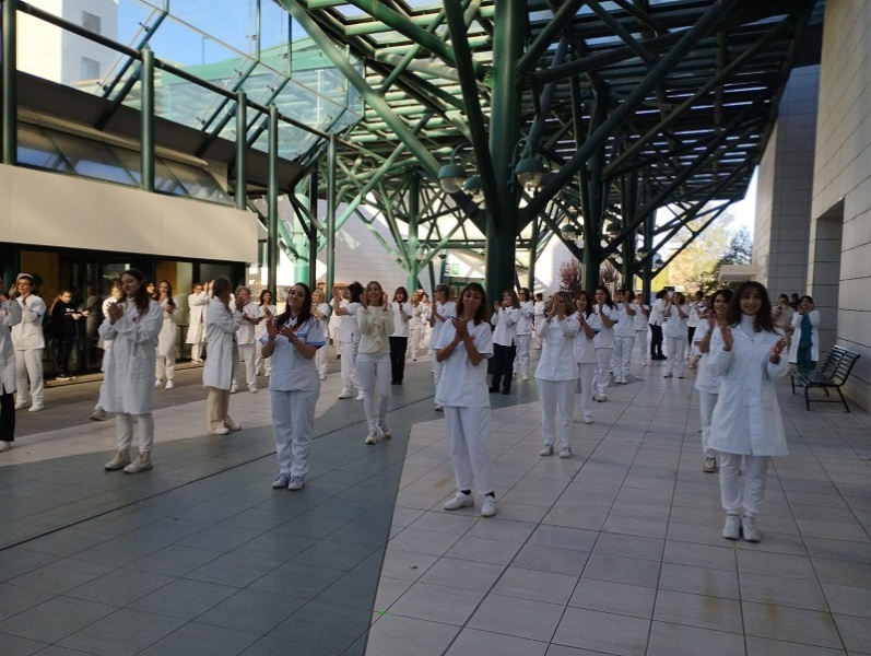 Flash mob e mostra di quadri, l'ospedale San Giuseppe contro la violenza sulle donne - gonews.it