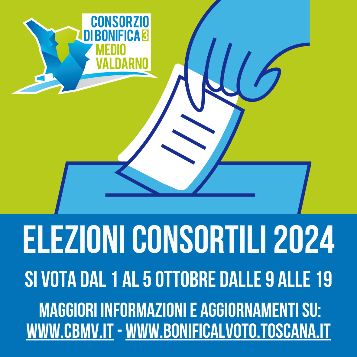 A ottobre le elezioni del Consorzio di Bonifica 3 Medio Valdarno ...