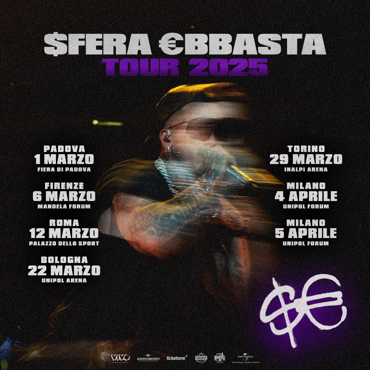 Sfera Ebbasta in tour nei palasport, tappa a Firenze nel 2025 - gonews.it