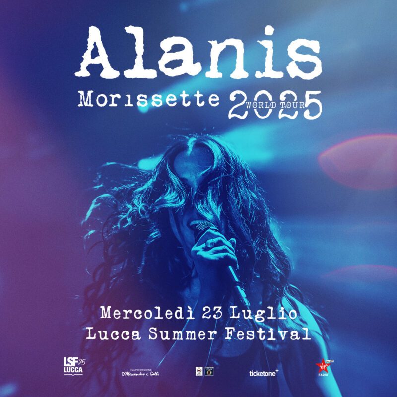 Alanis Morissette al Lucca Summer Festival - gonews.it