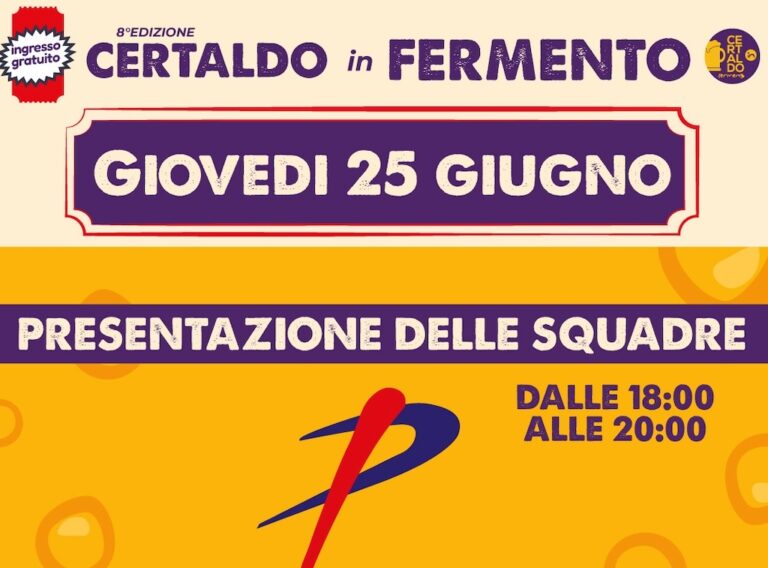 A 'Certaldo in Fermento' un'iniziativa per l'Emporio Solidale - gonews.it